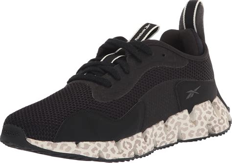 Reebok Womens Zig Dynamica Sneaker Black Rose Gold Chalk 9 5
