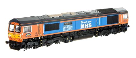 Dapol 2d 007 012 Class 66731 Gbrf Thank You Nhs Captain Tom Moore N