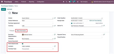 Ease Of Using Rfq And Purchase Order With Odoo 15 Purchase Module