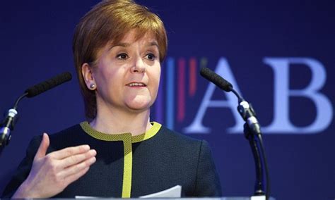 Nicola Sturgeons Threatens To Trigger A Crisis Over Brexit Daily Mail