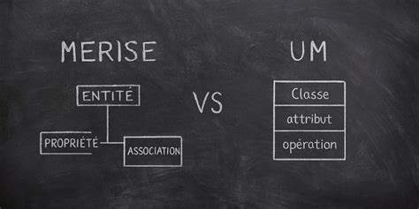 Merise Vs Uml Quelle Est La Différence Et Comment Choisir Pour Vos