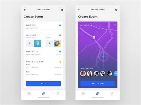 create event event app event invitation app