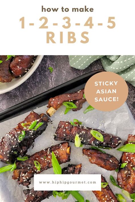 Sticky Asian Pork Ribs 12345 Ribs Hip Hip Gourmet