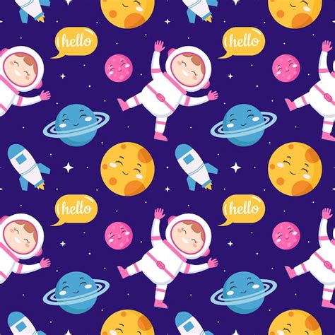 Premium Vector Smile Seamless Pattern Design Illustration With