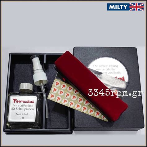 Milty Permostat Anti Static Record Preservative Kit 3345rpmgr