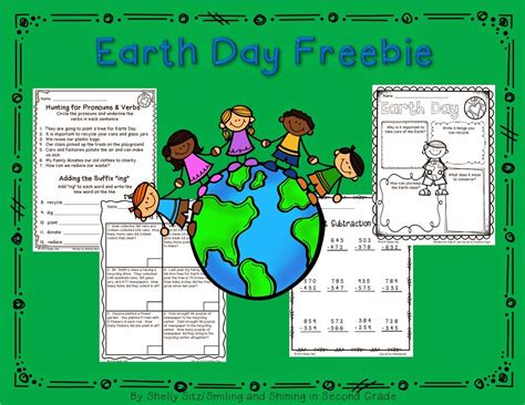 Earth Day Free Printables Second Grade Teaching Blog
