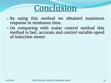 updated field oriented control of induction motor pptx
