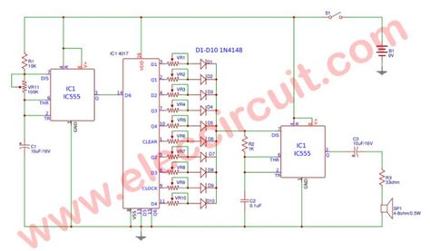 Cd4017 Datasheet And Pinout And Working Explained