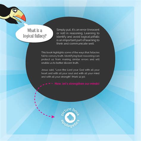 Pitfalls A Quick Guide To Identifying Logical Fallacies For Families — Picture Book Apologetics