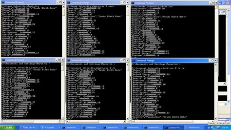 Windows Command Line Interactive Sort Tutorial Robert James Metcalfe Blog