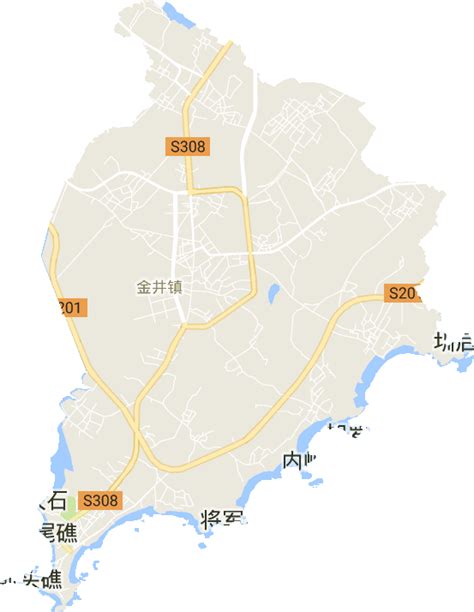 金井镇高清电子地图