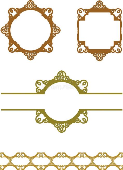 Pattern Frame Stock Illustration Illustration Of Ornate 40854620