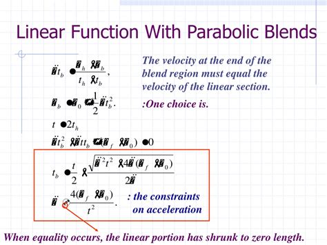 Ppt Trajectory Generation For Manipulators In Multidimensional Space Powerpoint Presentation