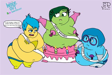 Surprise Disgust 8 Years Of Inside Out By Juanpadraws On Deviantart
