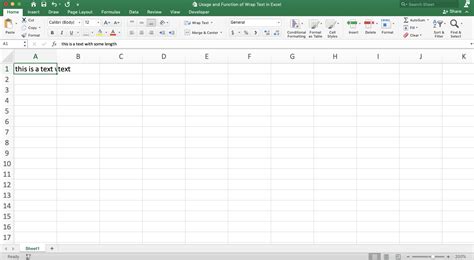 Usage And Function Of Wrap Text In Excel Compute Expert