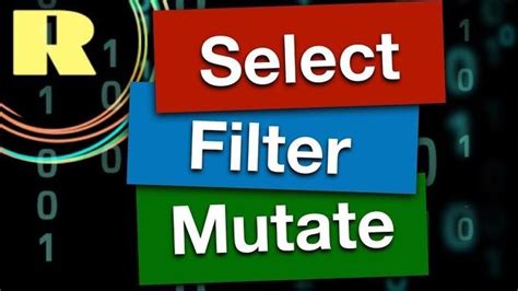 R Programming For Beginners Manipulate Data Using The Tidyverse Select