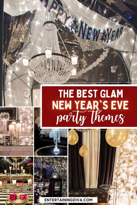 5 Glam New Years Eve Party Themes