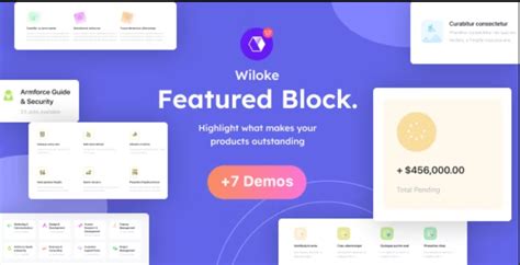 Wiloke Elementor Wiloke Featured Block Gpl V101 Royal Gpl