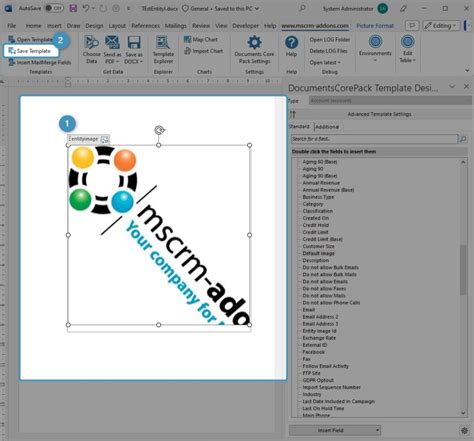 How To Insert An Entity Image In Dynamics 365