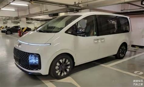 现代staria实车现身国内，采用了比较前卫的外观 车家号 发现车生活 汽车之家