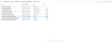 Age And Gender Detection Using Deep Learning Project Gurukul