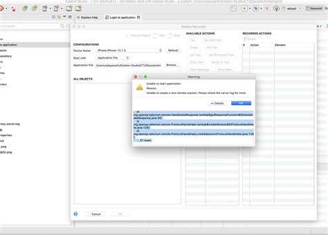 Unable To Start Application For Ios Real Device Bugs Report Katalon