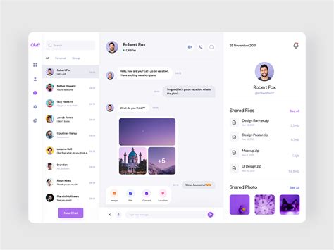 Chatting Apps By Sub1 For Sub1 Studio On Dribbble