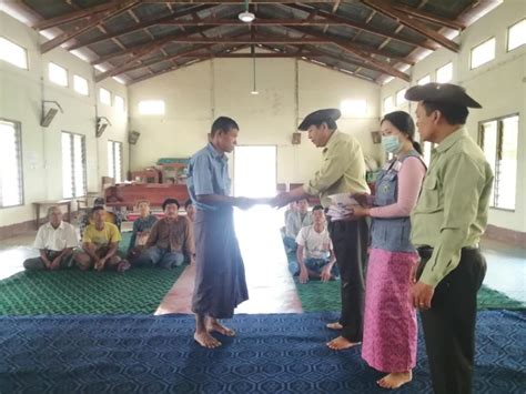 ပန်းတောင်းမြို့နယ်၌ လေဘေးသင့်ပြည်သူများအား အလှူငွေများထောက်ပံ့ပေးအပ် Information And Public