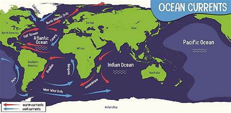North Atlantic Gyre Map