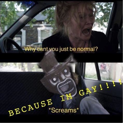 The Babadook Scene Redone Why Cant You Just Be Normal Know Your Meme