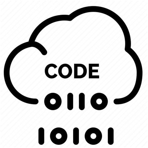 Cloud Coding Develop Development Programming Icon Download On