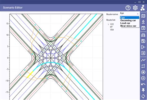 Scenario Editor Multiple Routes Claytex