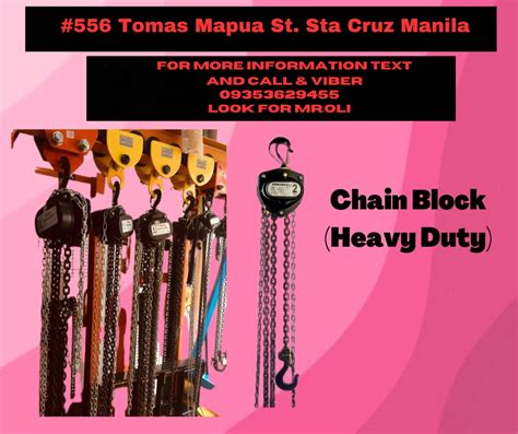 Chain Block Heavy Duty On Carousell