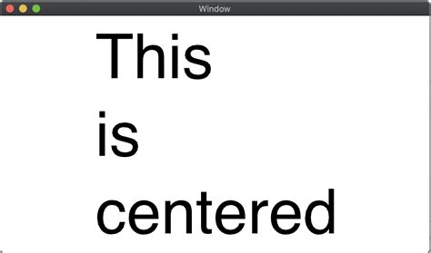 Center Multi Line Scntext On Macos Scenekit Stack Overflow