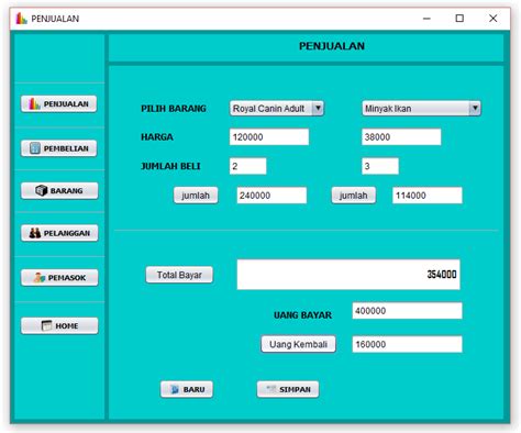 Aplikasi Program Penjualan Menggunakan Java Netbeans Savictif Media Find Your Search Here