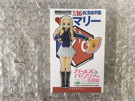 J076 モデルカステン ガールズ パンツァー最終章 1 16 BC自由学園 マリー レジンキット 未使用 未塗装 ガレキ ガレージキット