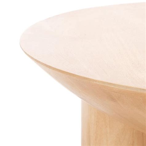 Calhoun Round Wood Coffee Table Natural Chairish