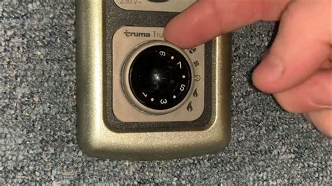 How To Use The Truma Trumatic E Gas Heating Control Youtube