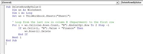 How To Delete Row Based On Cell Value In Excel Vba 7 Methods Excel
