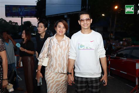 ဘောက်ချာ Premiere Show ကို ဇနီးနဲ့အတူ တက်ရောက်ခဲ့တဲ့ ညီနန္ဒ