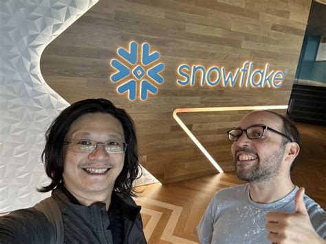 cl kao on linkedin great catching up with felipe hoffa at snowflake
