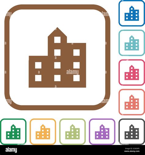 bent tower view stock vector images alamy