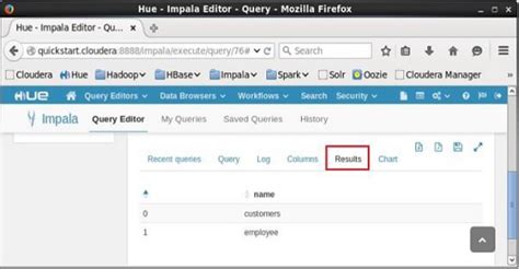 Impala 显示表w3cschool