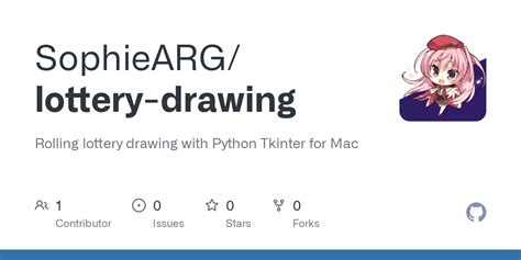 Github Sophiearglottery Drawing Rolling Lottery Drawing With Python