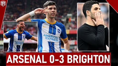 Brighton Dominate And Batter Arsenal Arsenal 0 3 Brighton Highlights Youtube