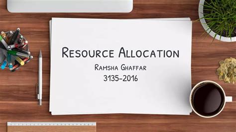 Resource Allocation In Software Project Management Pptx