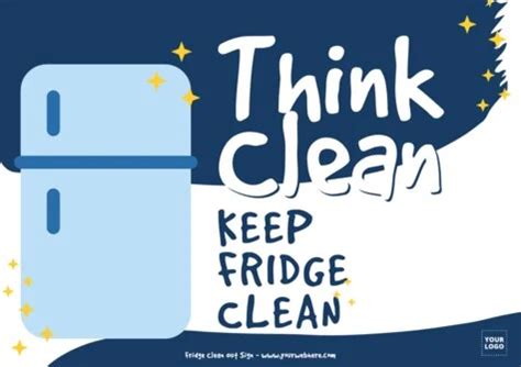Free Printable Template Fridge Clean Out Sign
