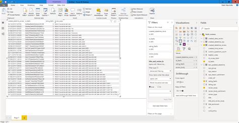 Powerbi Power Bi Repeating Values In Tables And Data View Not Seen In