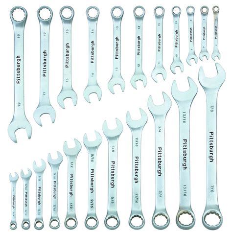 Open Wrench Sizes