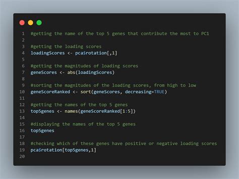 How To Do PCA In R